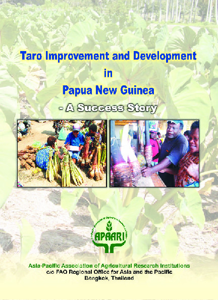 (PDF) Taro Improvement and Development in Papua New Guinea-A Success Story