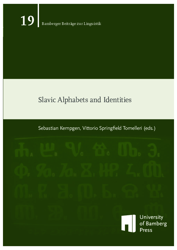 (PDF) Slavic Alphabets and Identities