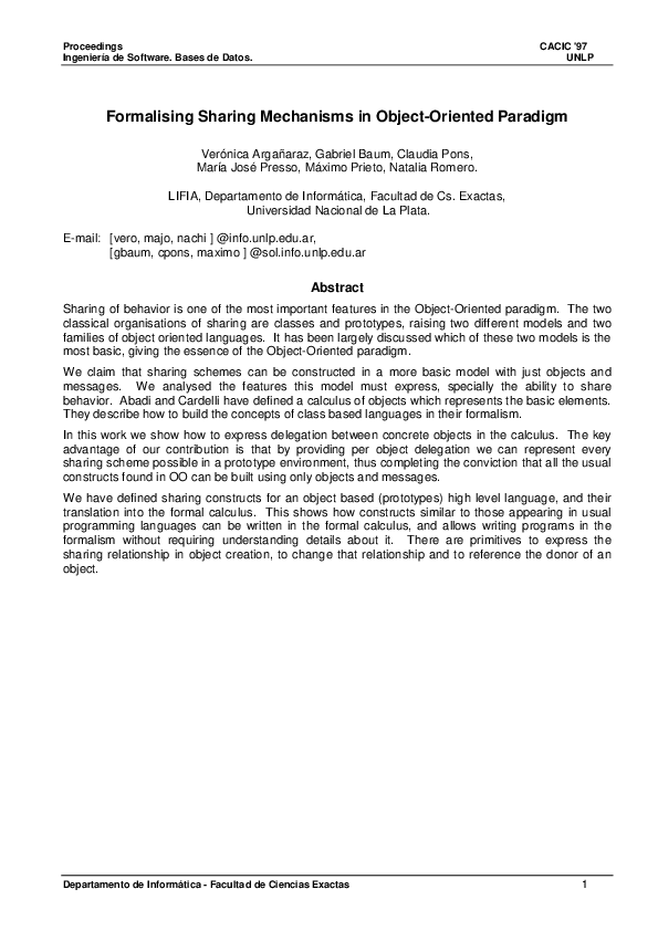 (PDF) Effort to Develop Foundations for Prototype-Based Languages or to Define a More General ...