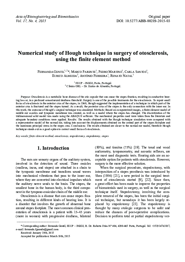 (PDF) Numerical study of Hough technique in surgery of otosclerosis ...