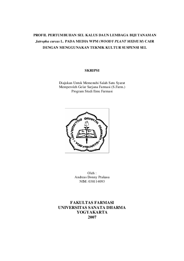 (PDF) Profil pertumbuhan sel kalus daun lembaga biji tanaman Jatropha ...