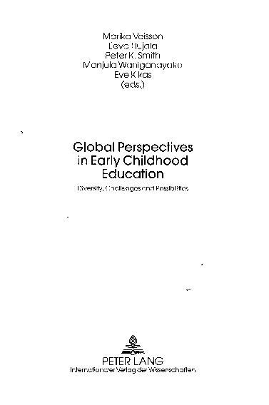 (PDF) Global Perspectives in Early Childhood Education