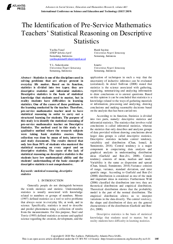 (PDF) The Identification of Pre-Service Mathematics Teachers ...