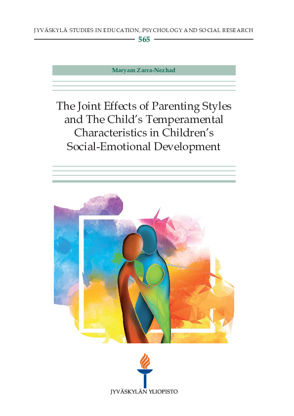 (PDF) The joint effects of parenting styles and the child's ...