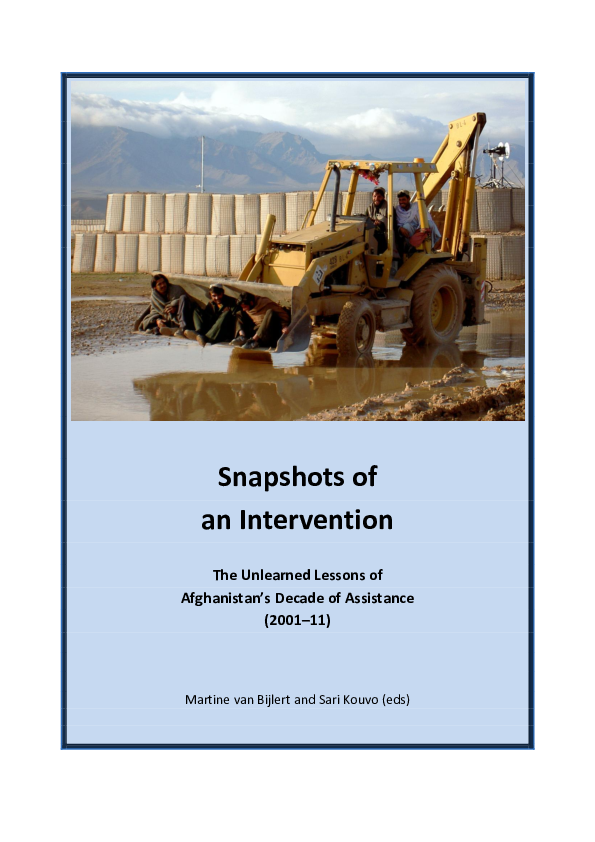 (PDF) Snapshots of an Intervention