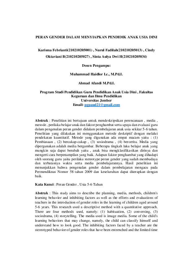 (PDF) ARTIKEL PTI KELOMPOK 5 Final 3 1 | sinta aulya dwi hapsari - Academia.edu