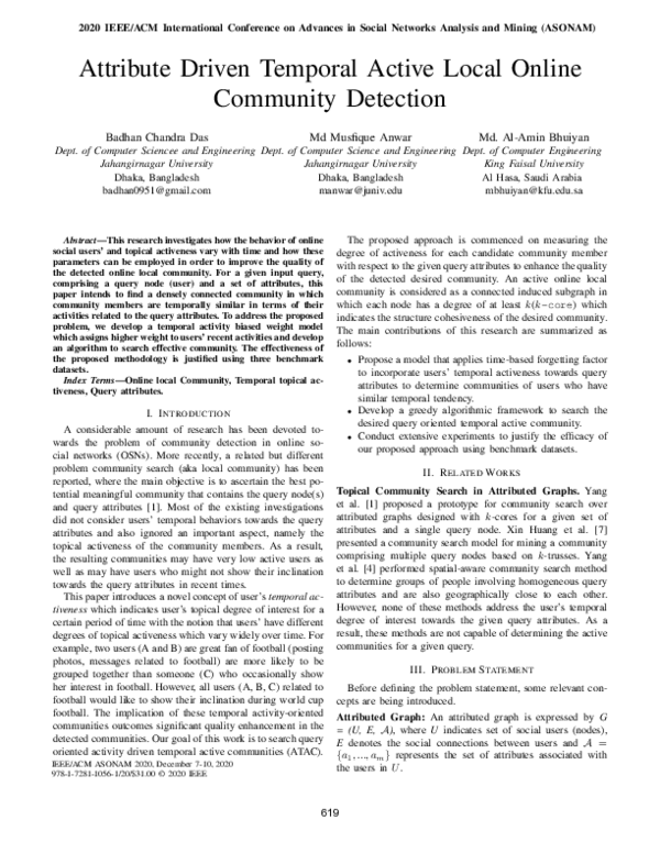 (PDF) Attribute Driven Temporal Active Local Online Community Detection | Md. Musfique Anwar ...