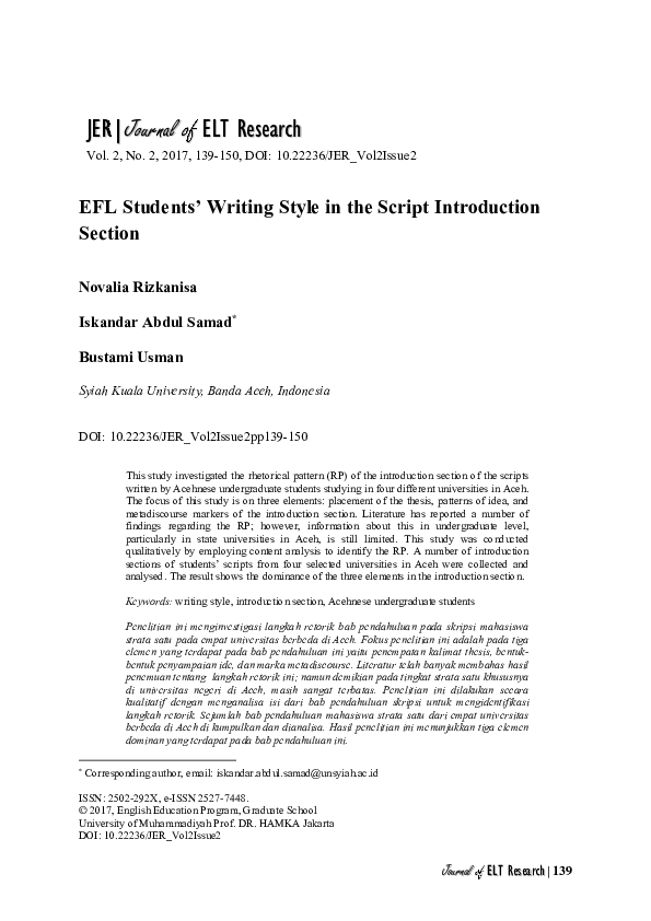 pdf-efl-students-writing-style-in-the-script-introduction-section