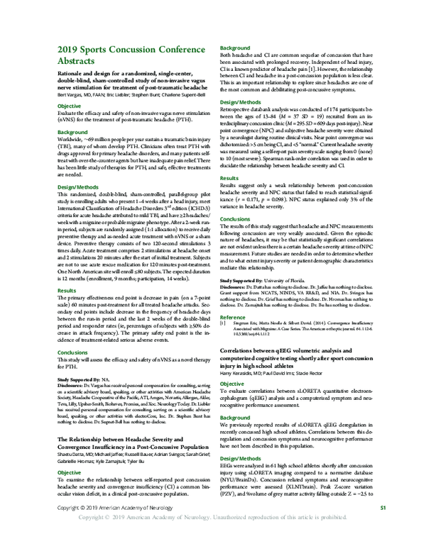(PDF) Validation of a Concussion Assessment Tool
