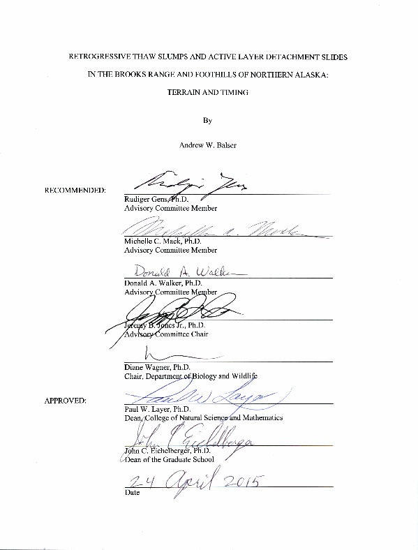 (PDF) Retrogressive thaw slumps and active layer detachment slides in ...