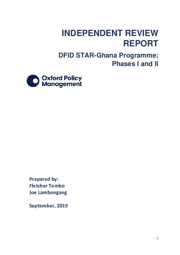 (PDF) Independent Review Report