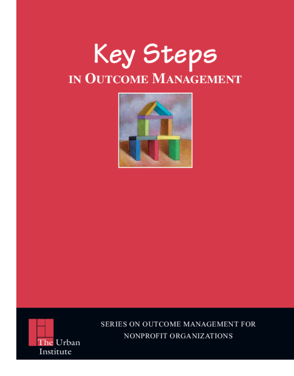 (PDF) Key Steps in Outcome Management