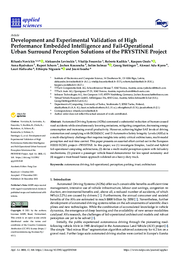 (PDF) Development and Experimental Validation of High Performance ...
