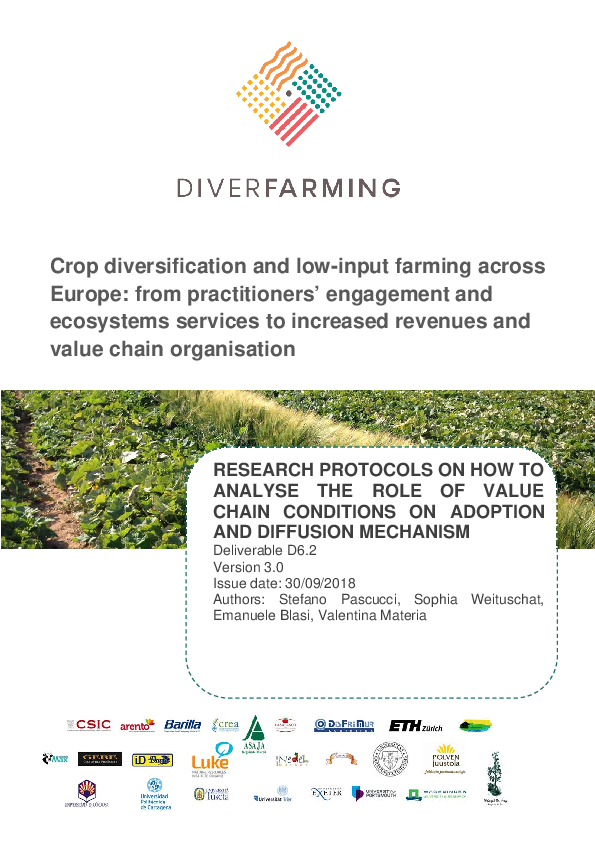 (PDF) Crop diversification and low-input farming across Europe: from ...