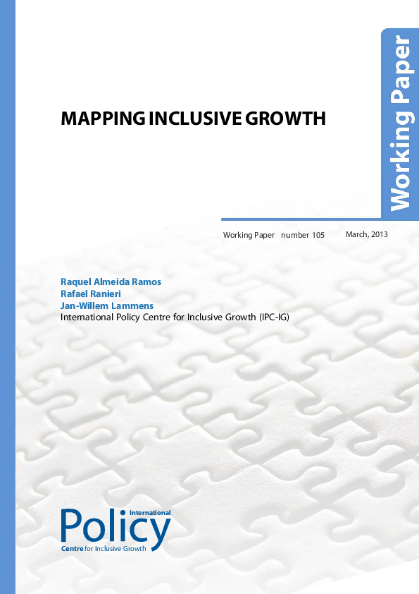 (PDF) Mapping Inclusive Growth