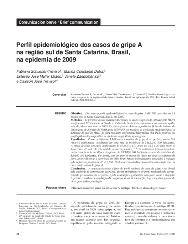 (PDF) Comunicação Breve Brief Communication