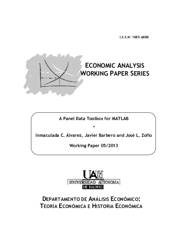 (PDF) A Panel Data Toolbox for MATLAB