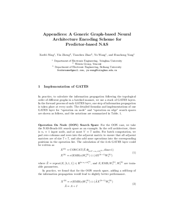 Pdf A Generic Graph Based Neural Architecture Encoding Scheme For
