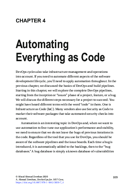 (PDF) Automating Everything as Code