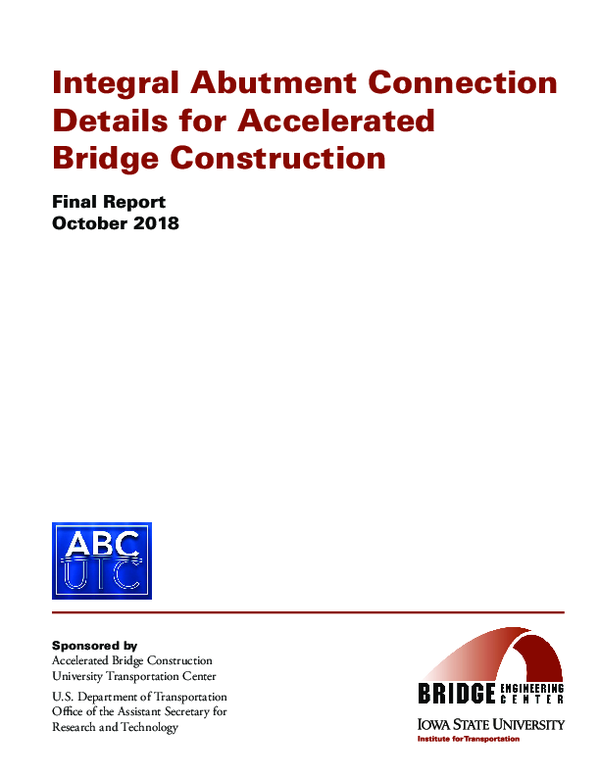 (PDF) Integral Abutment Connection Details for Accelerated Bridge ...