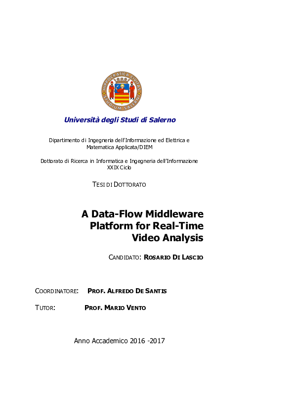 (PDF) A Data-Flow Middleware Platform for Real-Time Video Analysis