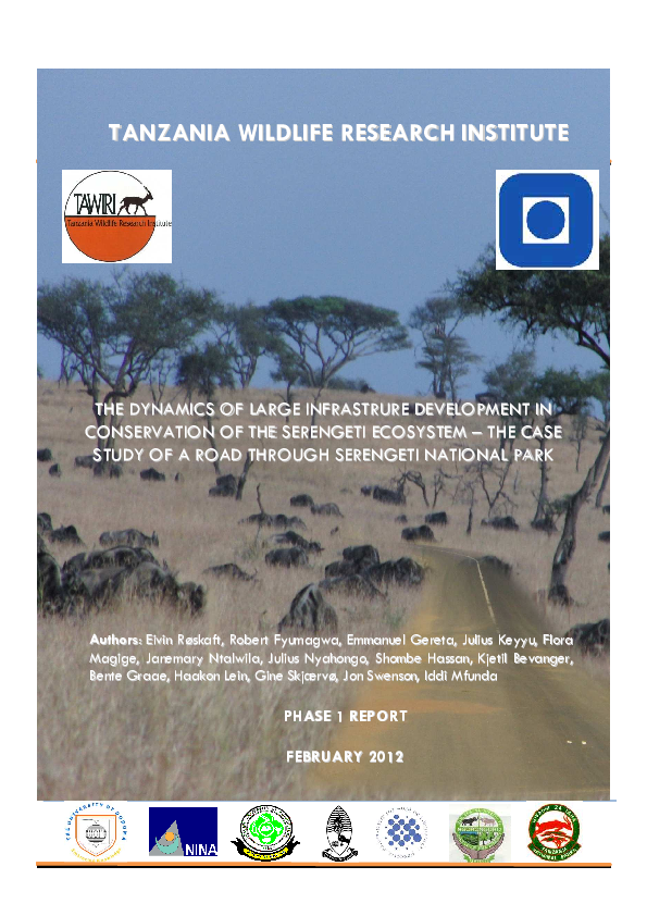 (PDF) The Dynamics of Large Infrastrure Development in Conservation of ...