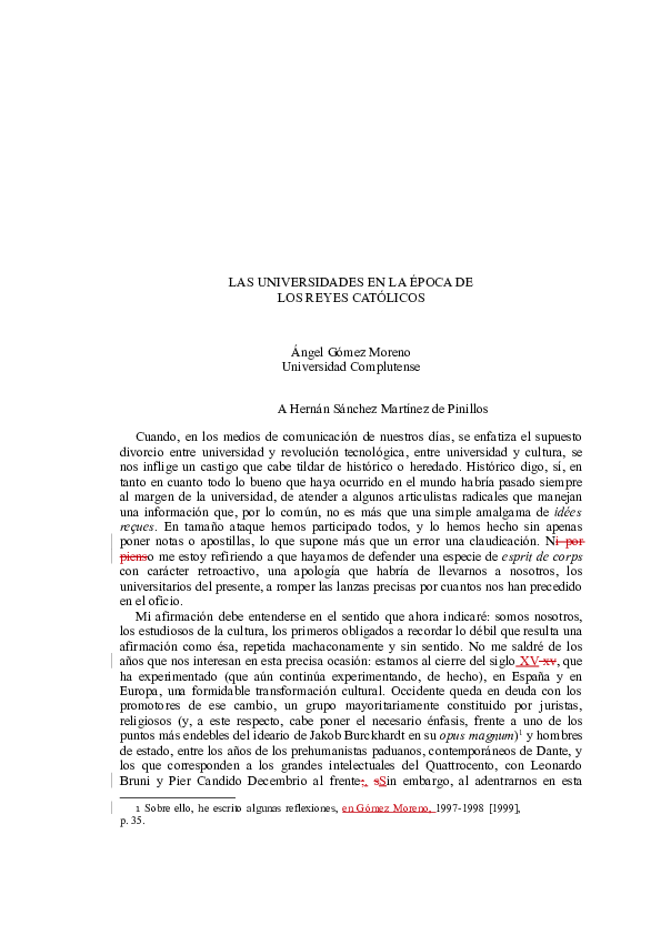 (DOC) “Las universidades en la época de los Reyes Católicos”, en Nicasio Salvador Miguel y ...