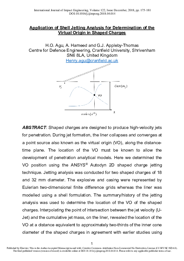 (PDF) Application of shell jetting analysis to determine the location ...