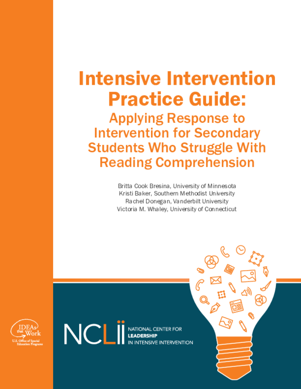 (PDF) Intensive Intervention Practice Guide: Applying Response to ...