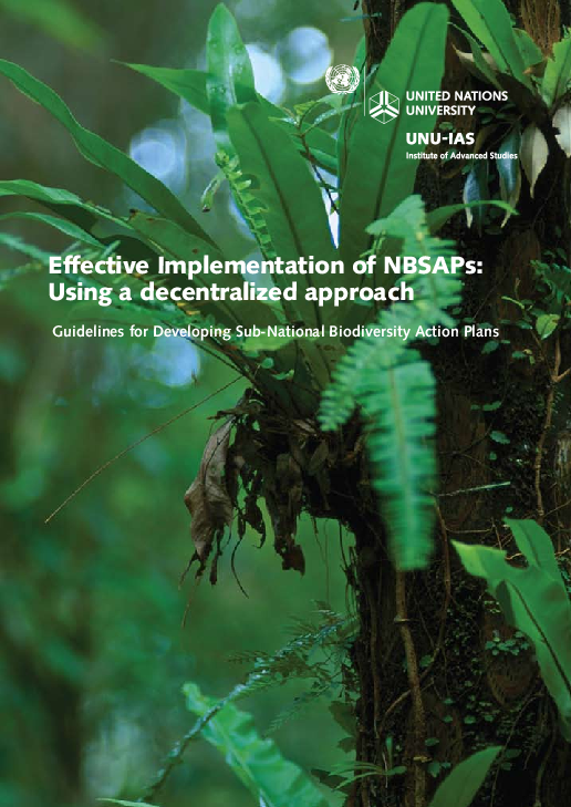 (PDF) Effective Implementation of NBSAPs: Using a decentralized ...