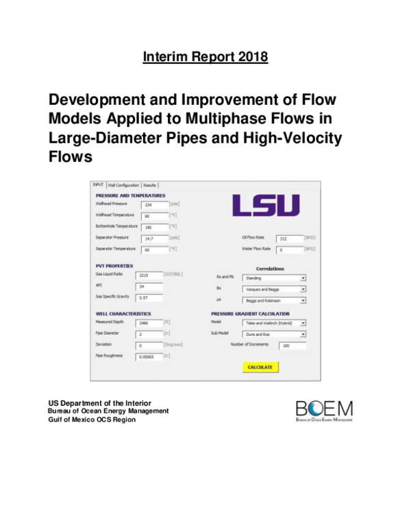 (PDF) Development and Improvement of Flow Models Applied to Multiphase Flows in Large-Diameter ...