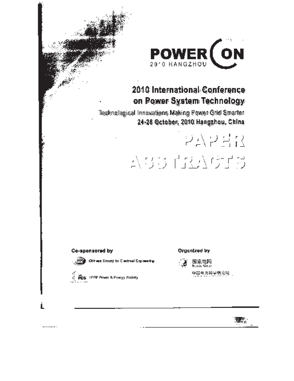 Pdf A New Method For Fault Section Estimation In Distribution Network
