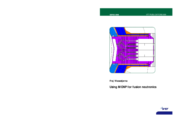 (PDF) MCNP Applications in Fusion Neutronics