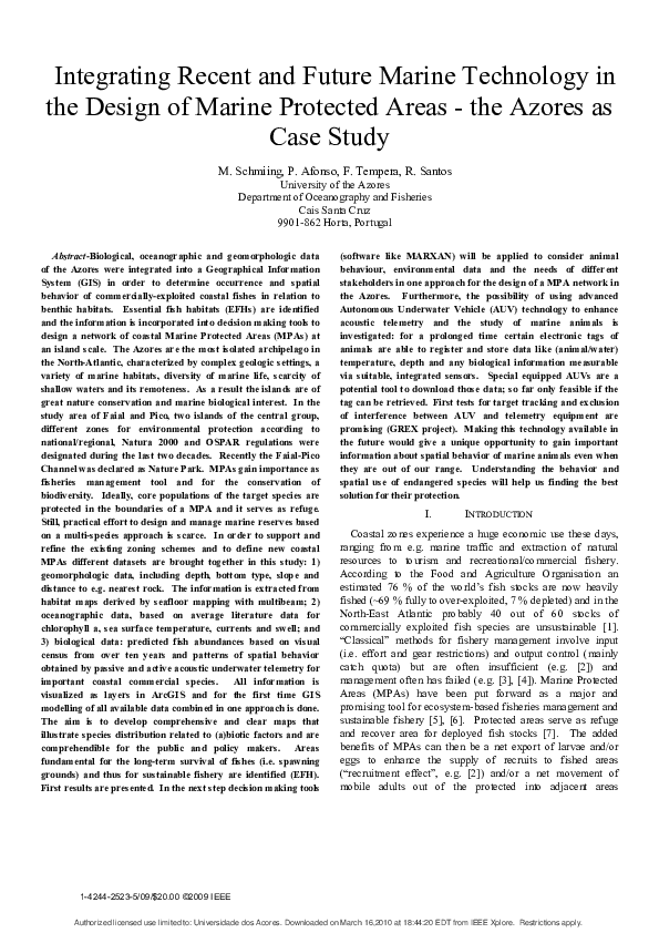 (PDF) Integrating recent and future marine technology in the design of ...