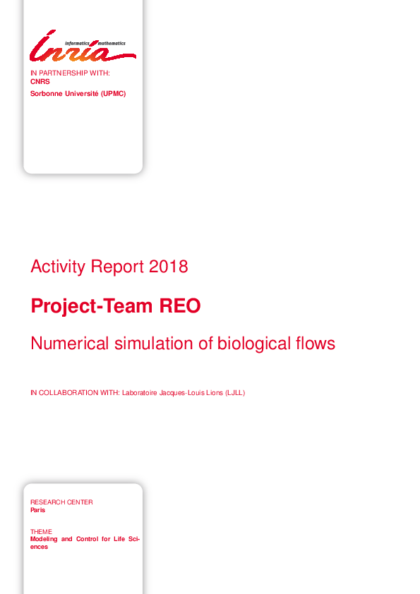 (PDF) Numerical simulation of biological flows