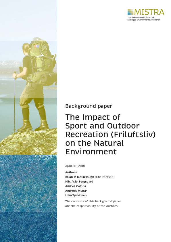 (PDF) The Impact of Sport and Outdoor Recreation (Friluftsliv) on the ...