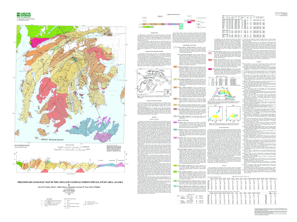 (PDF) Preliminary geologic map of the Chugach National Forest Special ...