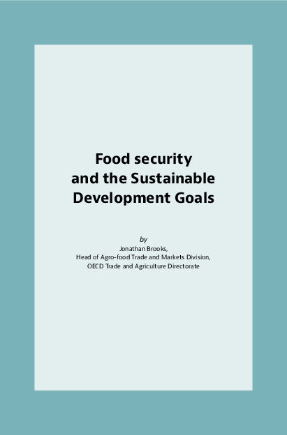 (PDF) Food security and the Sustainable Development Goals