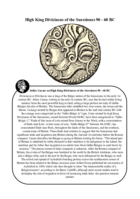 (DOC) High King Diviciacus of the Suessiones 90 -60 BC and Geoffrey of ...