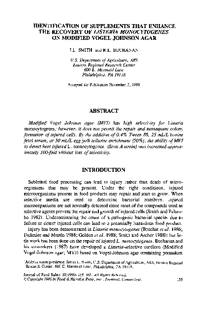 (PDF) Identification of Supplements That Enhance the Recovery of ...