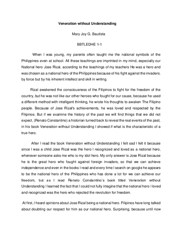 (PDF) Veneration without Understanding