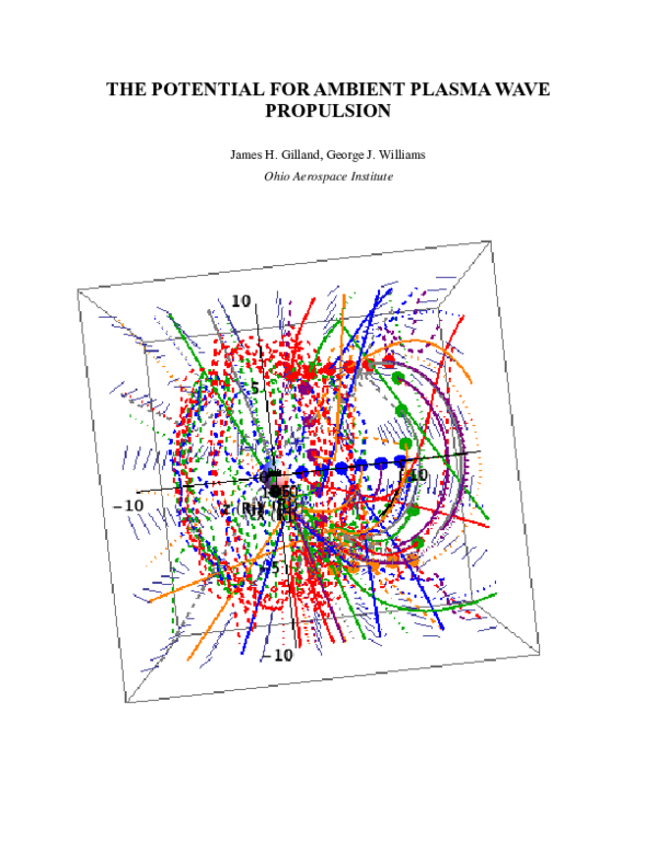 (PDF) The Potential for Ambient Plasmawave Propulsion