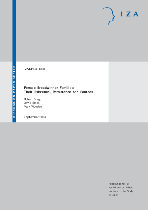 (PDF) Female breadwinner families