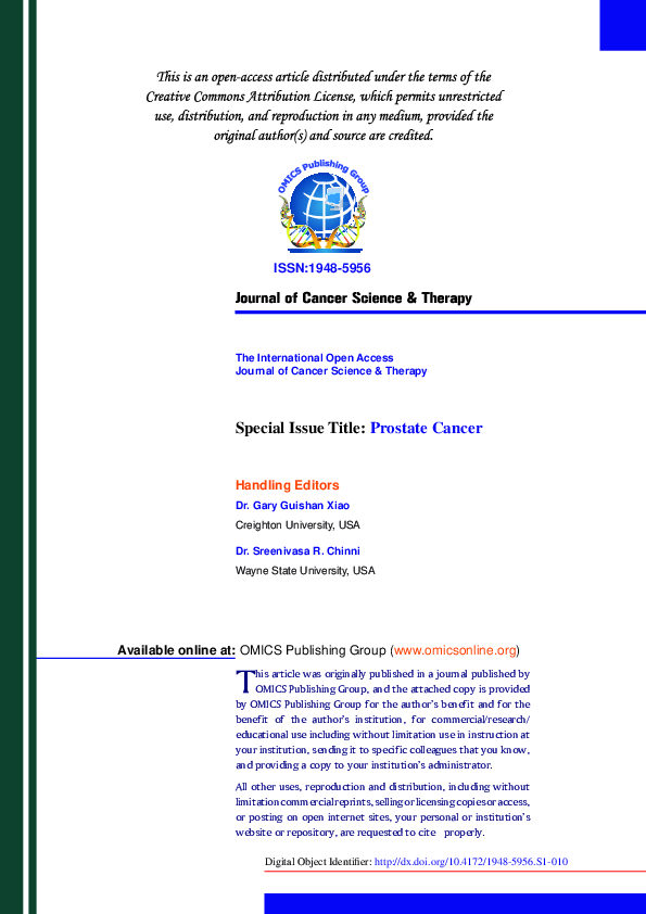 (PDF) Validation of Updated Partin’s Table in Pakistani Patients ...