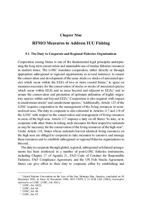 (PDF) Rfmo Measures To Address Iuu Fishing