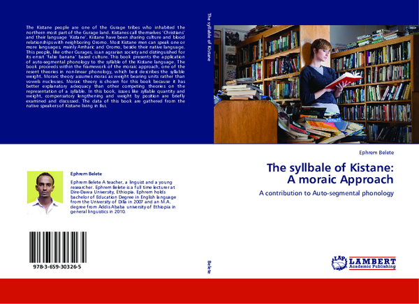 (PDF) The Syllable of Kistane: A Moraic approach