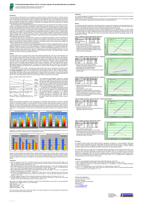 (PDF) A Psychophysiological Stress-Test in a forensic sample ...