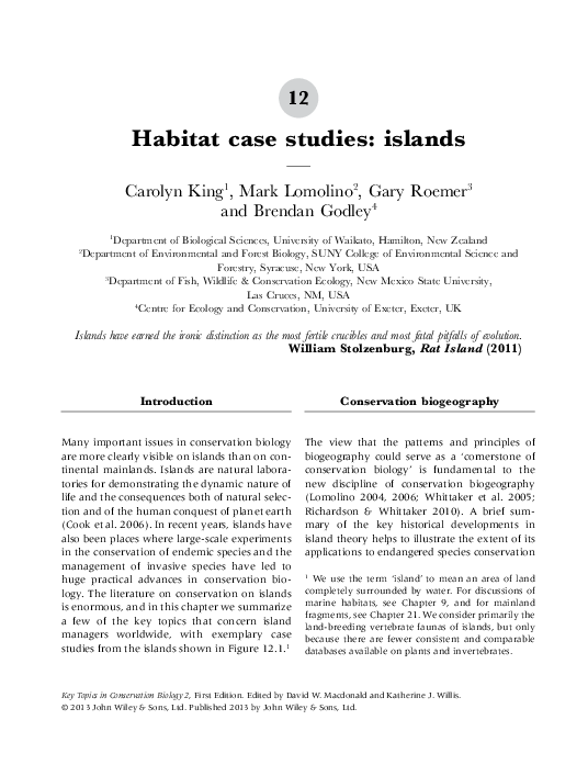 (PDF) Habitat case studies