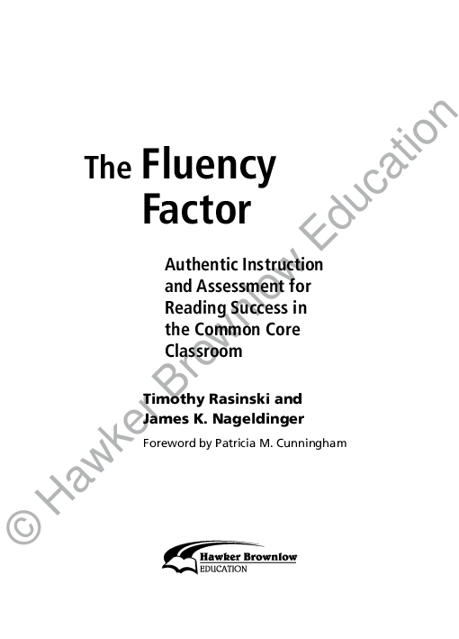(PDF) The Fluency Factor: Authentic Instruction and Assessment for ...