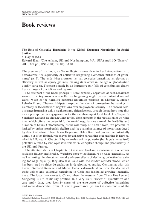 (PDF) Power in Coalition: Strategies for Strong Unions and Social ...